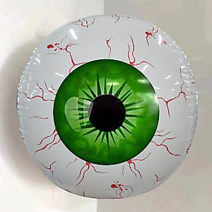 IAMAGOODLADY Halloween Decor Scary,Halloween Inflatables Eyeball Decorations Eyeballs Indoor Outdoor and Garden Halloween Decors Under Overstock Items Clearance Prime Scary Party Supplies