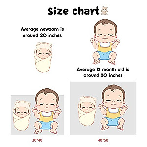 Personalized Baby Blanket for Girls with Name, Soft Micro Fleece Baby Blanket with Flowers, Baby Blanket Keeps Warm for Newborn, Infant, Floral