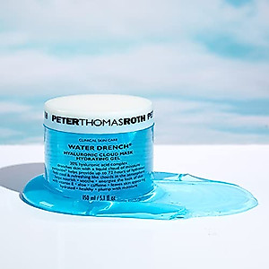 Peter Thomas Roth | Water Drench Hyaluronic Cloud Mask Hydrating Gel | Moisturizing Face Mask with Hyaluronic Acid, Up To 72 Hours of Hydration