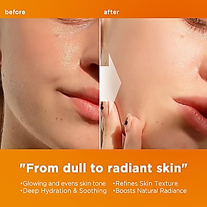 Nightingale C Toning Sleeping Mask, Overnight face Mask For Face, Vitamin C + Niacinamide +AHA, BHA, PHA+ Hyaluronic Acid, Moisturizing & Visibly Brighten, Fragrance free, Korean Skin Care