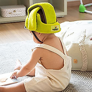 INFANTORY | Baby Helmet for Protection and Safety - Adjustable, Shockproof Foam (Green)