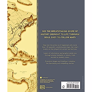 History of the World Map by Map (DK History Map by Map)