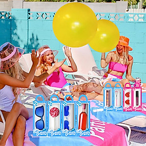 12PCS Blue Party Favor Boxes Blue Doll Gift Boxes Bachelorette Birthday Party Decoration Goodie Bag Candy Boxes for Girls and boys Birthday Party pink Birthday Bridal Shower Supplies (12)