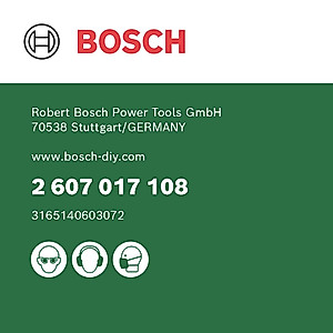 Bosch Home and Garden 2607017108 Sanding Sheet-Set for Orbital Sanders, Red, 93 x 230 mm