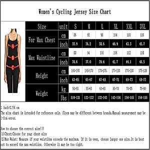 Weimostar Women's Cycling Jersey Set Short Sleeve with 3D Padded Bike Shorts Breathable Shirt Pockets