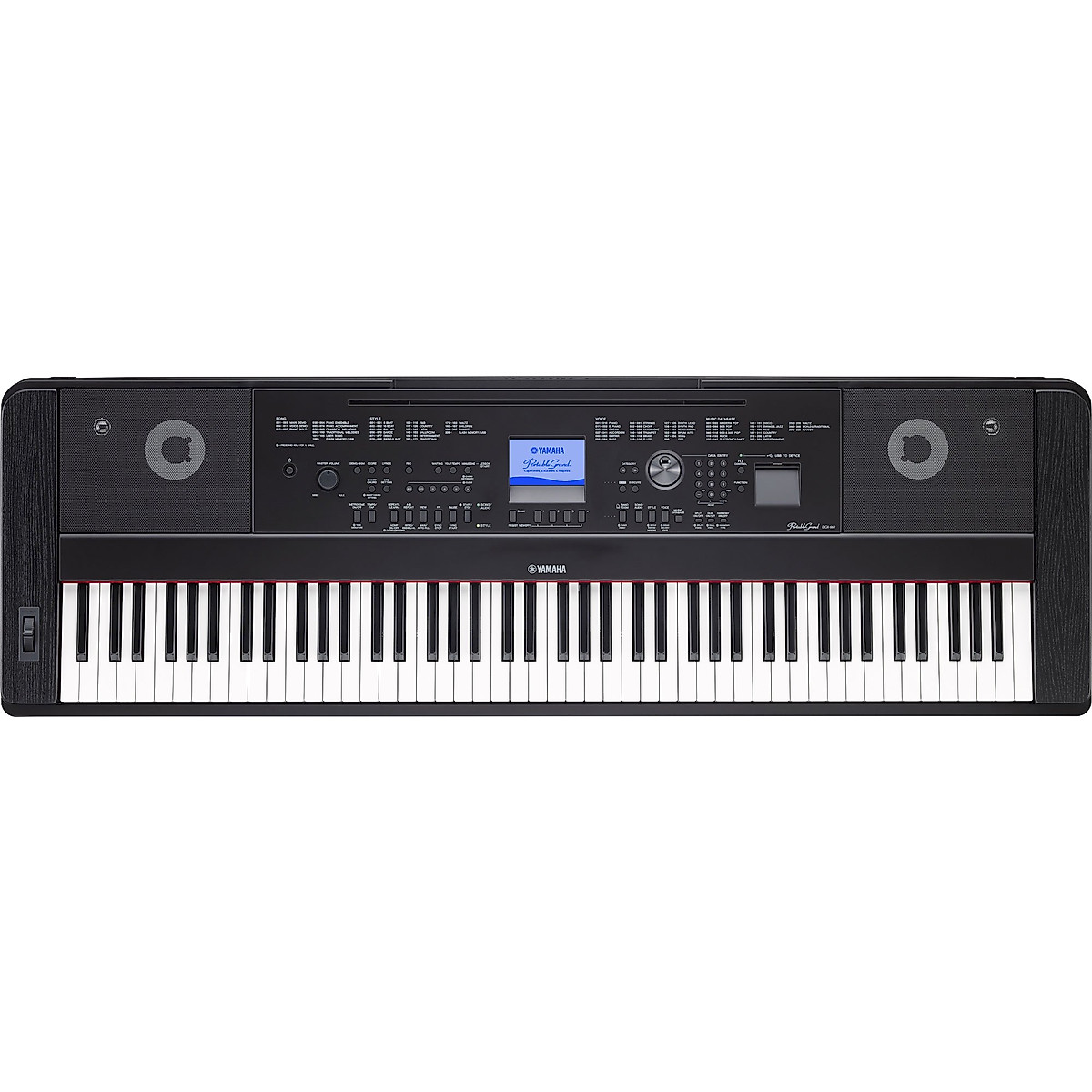 YAMAHA DGX660B 88-Key Weighted Digital Piano With Furniture Stand, Black