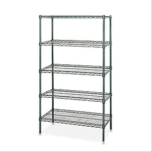 Quantum Wire Shelving 5-Shelf Starter Units Storage Rack Proform 18" x 30" x 54"