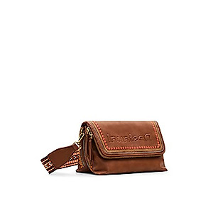 Desigual ACCESSORIES PU ACROSS BODY BAG, Brown