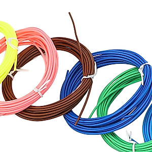 3D Pen Consumable, 3D Pen Filament Refill 25 Colors 70100? Printing Temperature Bubble 18MPa Tensile Strength for DIY