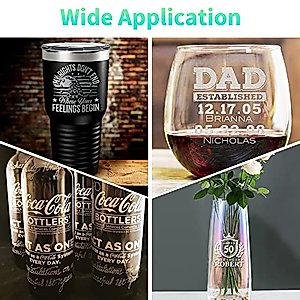 Laser Rotary Attachment for Laser Engraver, CNC Rotary Axis for 360°Engraving Cylindrical Object, Diameter Adjustable, Compatible with CNC Router 3018 and Most Laser Engraving Machine