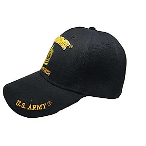 Flakita's Novelties Oficially Licensed US Army 1SG First Sergeant Retired Veteran Hat Ball Cap