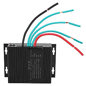 Odorkle F10-48V Wind Turbine Controller 1000W DC 48V Wind Turbines Generator Controller IP67 Waterproof Battery Controller Regulator