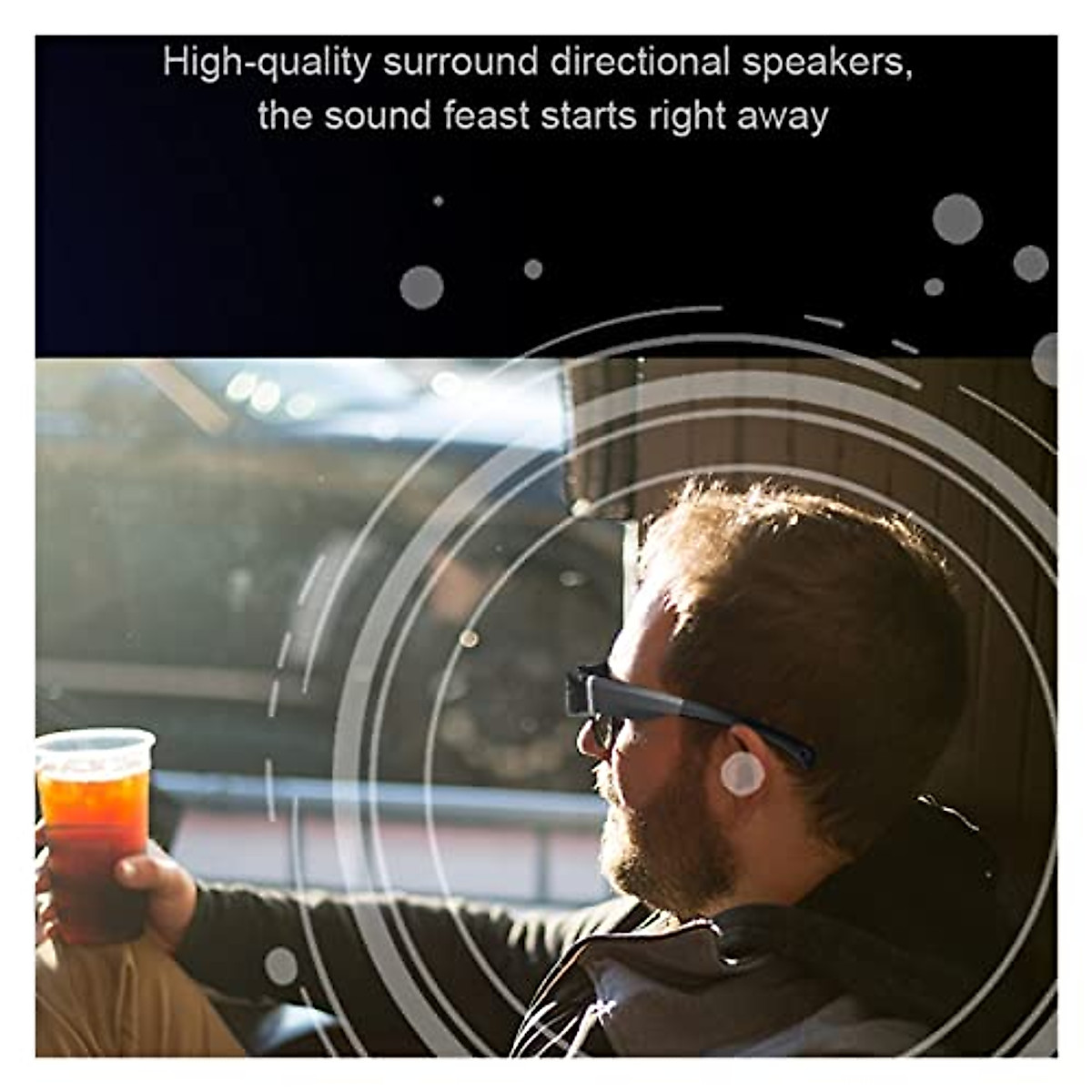 HEBBES Smart 3D Glasses AR/VR HMD Cinema-Level OLED Micro Display 200-inch Big Sceen Good Sound 2D/3D Switching Video Eyeglasses