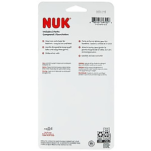NUK Kiddy Cutlery Forks, 3 Pack, 18+ Months