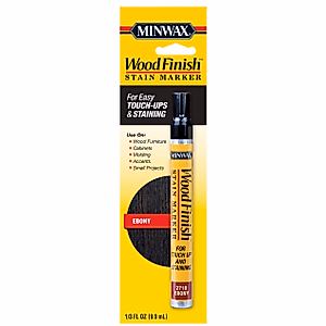 1/3 oz Minwax 63490 Ebony Wood Finish Stain Marker