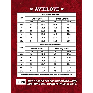 Avidlove Sexy Garter Set Lingerie for Women Push Up 3 Pcs Mesh Lingerie Set Lace Lingerie with G-string(Purple Lip,Small)