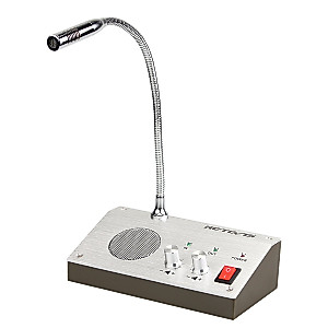 Retevis RT-9908 Window Speaker System,Intercom System,Two Way Voice Transmission,High Power Speaker for Bank,School,Store(4 Pack)