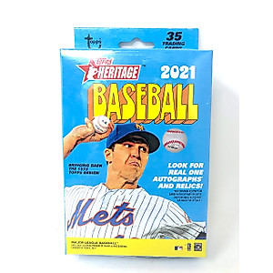 Topps 2021 Heritage Baseball Hanger Pack