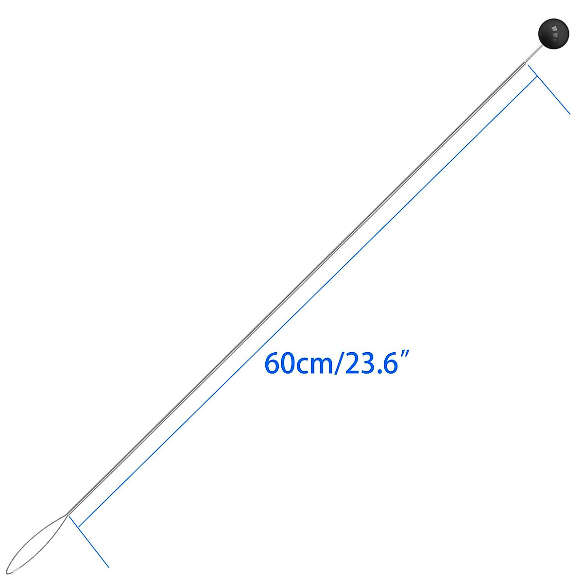 Biudniyll Heavy Duty Button Master for Car Emergency Tool Long Reach Grabber Tool 60cm/23.6"