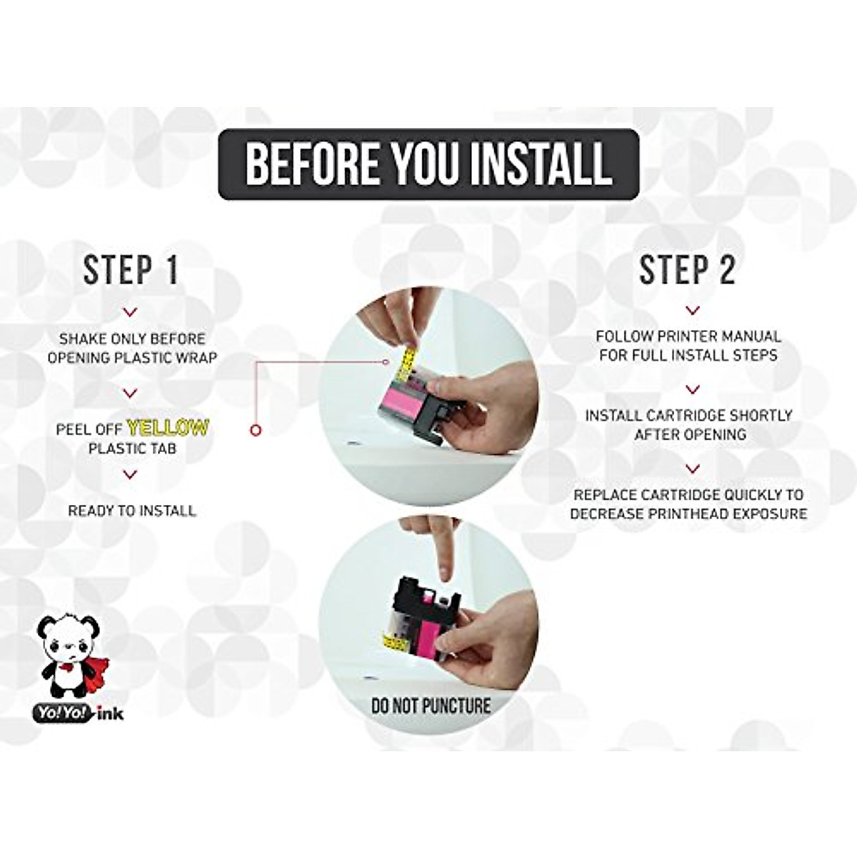 YoYoInk Compatible Printer Ink Cartridge Replacement for Brother LC-3029 LC3029 LC 3029 XXL (1 Black, 1 Cyan, 1 Magenta, 1 Yellow; 4 Pack)