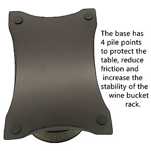 LEYIN Resin Wine Rack Barrel Wine Rack is a Novel Gift for Wine Lovers