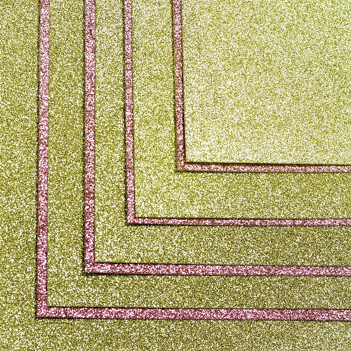 YZH Crafts Glitter Cardstock Paper,No-Shed Shimmer Glitter Paper,10 Sheets, DIY Party Deco, 8 Inch X 12 Inch, A4 Size (Gold)