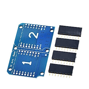 1PCS Dual Base for WEMOS D1 Mini WiFi Internet of Things Development Board Based