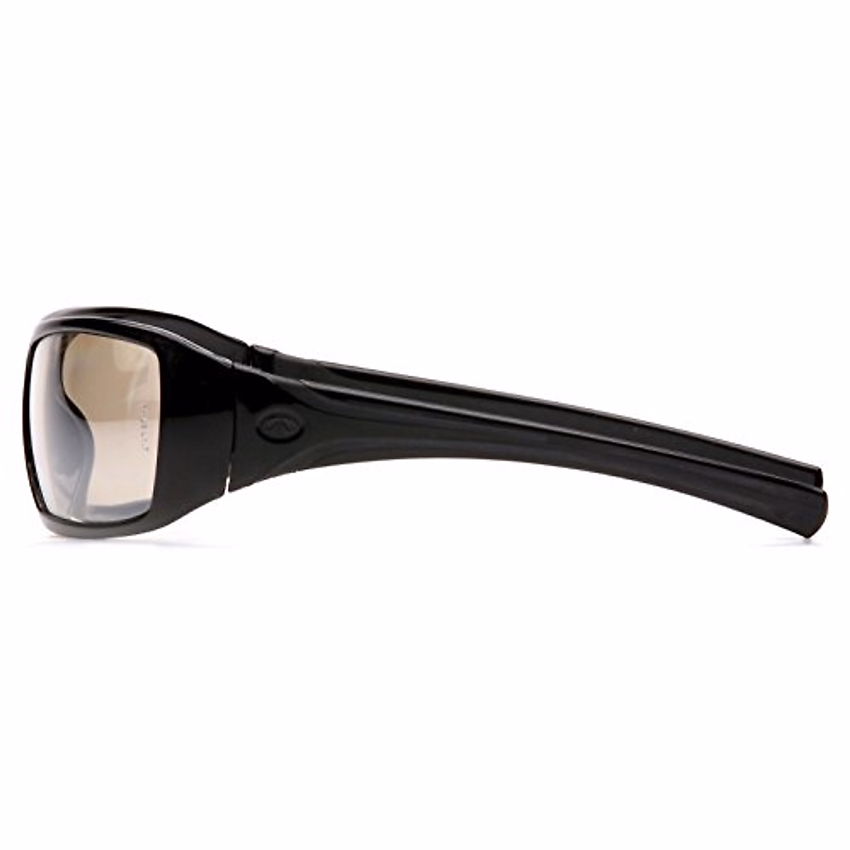 Pyramex Goliath Safety Eyewear, Black Frame, Indoor/Outdoor Mirror Lens