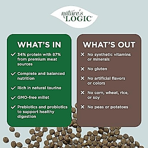 Nature's Logic Canine Beef Meal Feast, 4.4 lbs