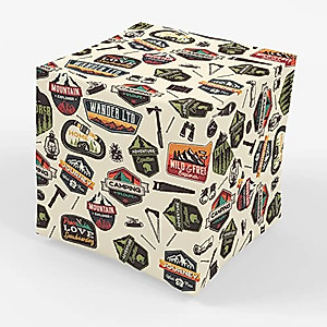 Stesha Party Explorer Outdoor Adventure Enthusiast Wrapping Paper - 30 x 20 Inch (3 Sheets)