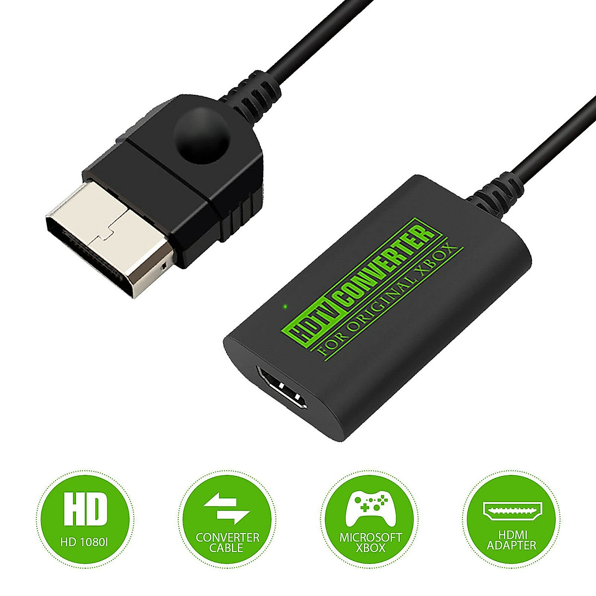 HDMI Converter for Original Xbox HDMI Adapter Cable for Microsoft Xbox Retro Video Game Console
