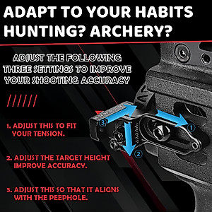 ZSHJGJR Drop Away Arrow Rest - Metal Arrow Rest with Felt for Compound Bow Hunting, not Hurt Feathers Maintain The Smoothness of Arrows, Right Hand Adjustable Compound Bow Arrow Rest