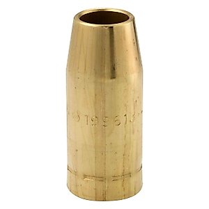 Nozzle, Flush, Bore 5/8 in, Screw on