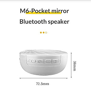 COTCLO Mirror with Light Makeup Mirror with Led Light for Makeup Led Makeup Mirror Light Storage Box/a