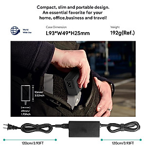 HKY 24V AC DC Adapter Replacement for Fujitsu Scanner fi-7160 fi-7180 fi-7260 fi-7280 Sheetfed Scanner Power Supply Cord Cable Charger