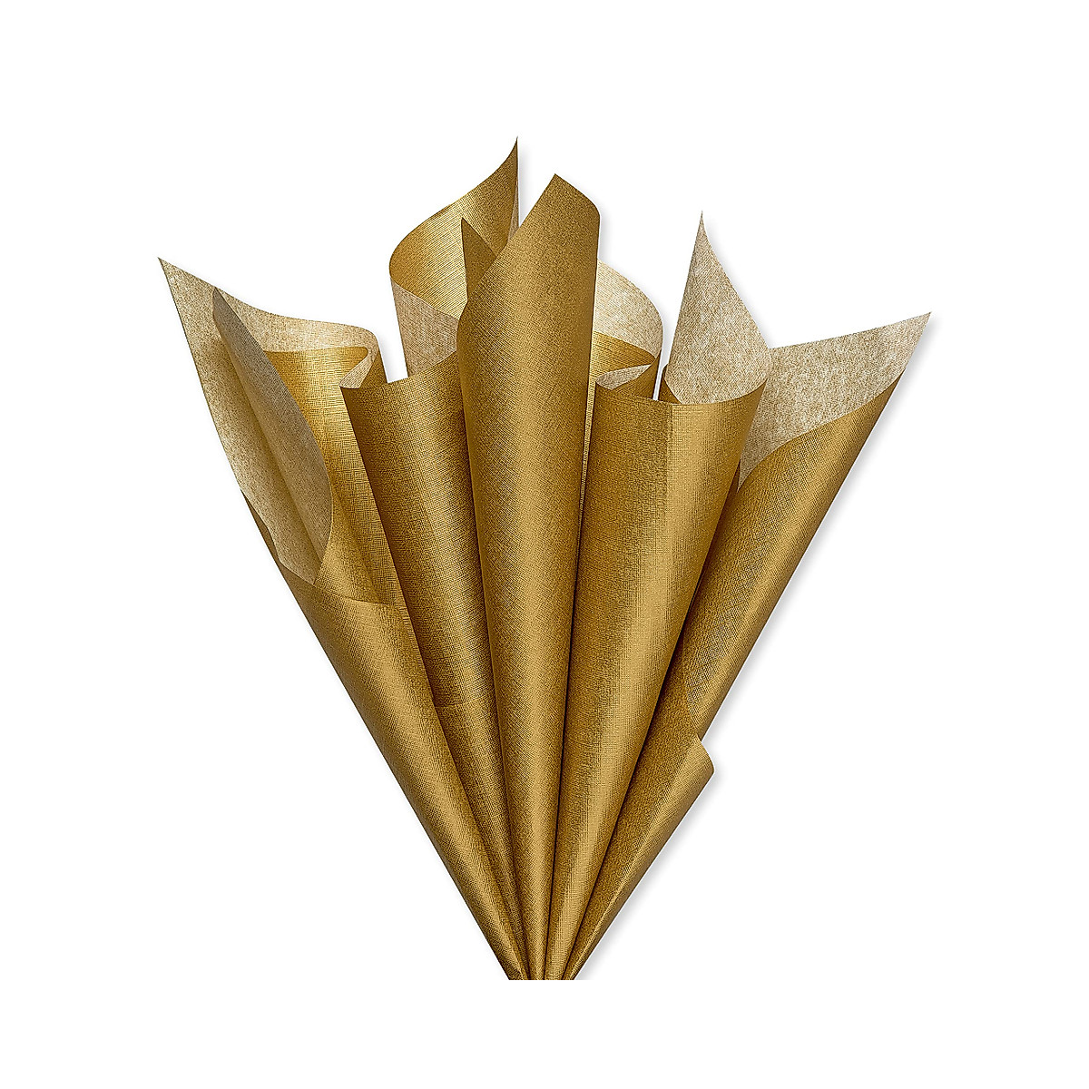 Papyrus 4 Sheets Gold Tissue Paper for Valentines, Birthdays, Crafts, DIY and More