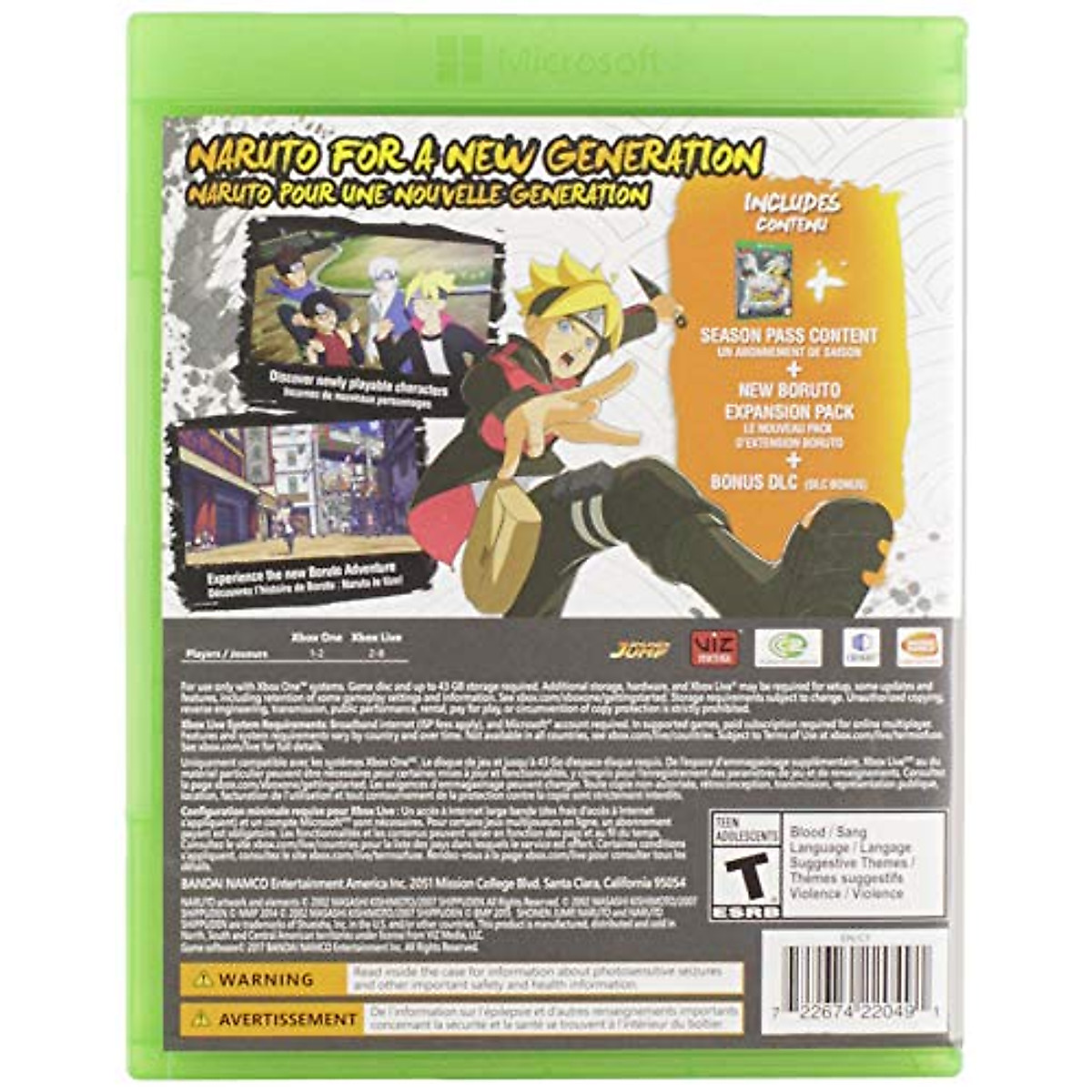 Naruto Shippuden: Ultimate Ninja Storm 4 Road to Boruto - Xbox One