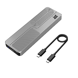 512GB Ultra Speed Portable SSD (PCIe NVMe 4.0, USB-C 3.1 Gen2 Type C, Up to 1050MB/s, Only 2.8 oz, Built w/Kingston, Micron, Crucial) External Hard Drive for iPhone 15, PC, Mac, PS4, Camera