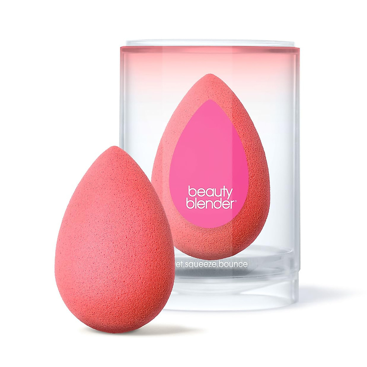 Beautyblender® | Beautyblusher Mid-Sized Beauty Blender Makeup Sponge for Cream & Powder Blush, Super-Soft Foam, Made in USA, Reusable, Washable, Streak Free Application, Vegan, Cruelty Free