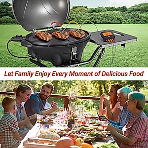 Inkbird WiFi Grill Thermometer, Wireless BBQ Thermometer for Grilling Roasting Cooking Smart Digital Remote Meat Thermometer with Graph Alarm Timer 4 Probes Rechargeable
