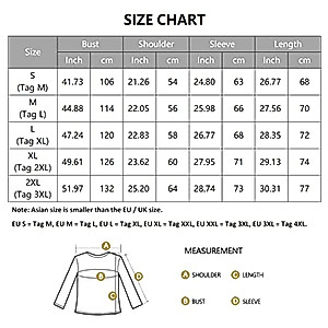 WINKEEY Unisex Lucky Me I See Ghosts Crewneck Sweatshirt Hip Pop Long Sleeve Pullover Tops for Men (M,Khaki)
