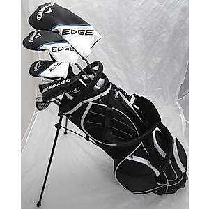Mens Callaway Complete Golf Set - Clubs Driver, Fairway Wood, Hybrid, Irons, Putter Stand Bag Reg Flex