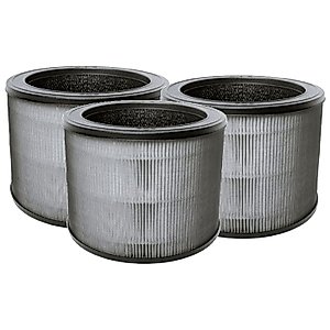 Nispira True HEPA Replacement Filter Compatible with Winix A230 and A231 Air Purifier Part 1712-0100-00 Filter O, 3 Packs