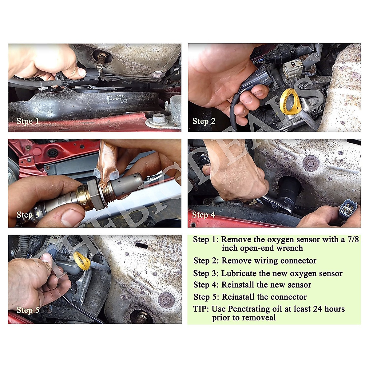 THEBIGDEALS T258951X Oxygen Sensor for Buick Cadillac Chevrolet GMC Hummer Isuzu Oldsmobile Pontiac Saab Saturn (Replaces Bosch 15895 ACDelco 213-3867 213-4229)