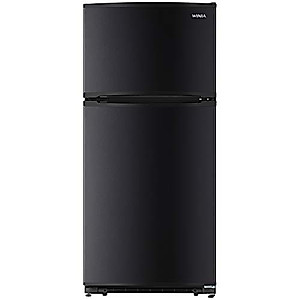 Winia WTE18HSBCD 18 Cu. Ft. Top Mount Refrigerator Ice Maker Ready - Black