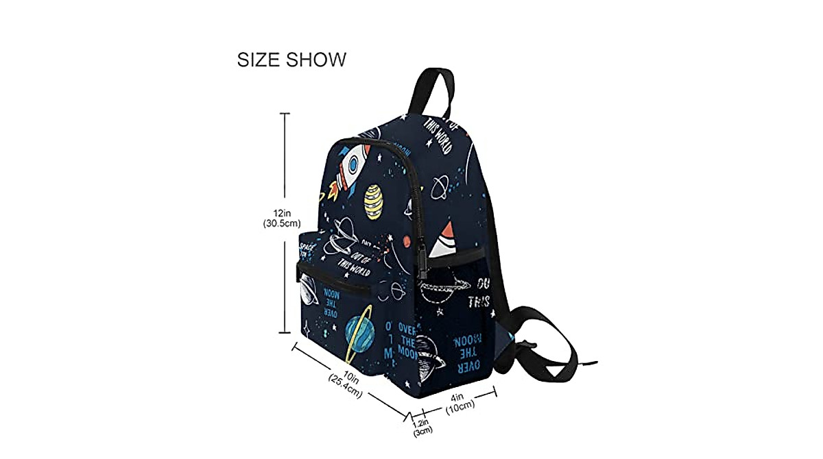Kids Space Rocket Backpack - Fun & Functional