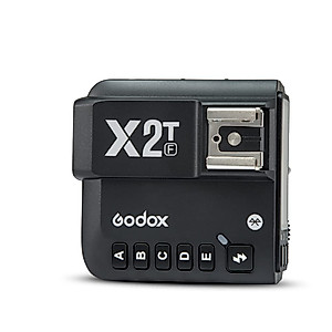 Godox X2T-F 2.4G Wireless Flash Trigger Transmitter for Fuji with TTL II HSS 1/8000s Group Function LED Control Panel Firmware Update