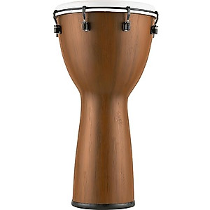 Meinl Percussion Djembe Hand Drum Circle Instrument with Synthetic Shell and Head, Alpine Series — NOT Made in China — Easy Tuning, 2-Year Warranty (ADJ12-BW)