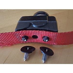 CollarSafe 3/4" Wide NYLON Replacement Collar w/Heavy Duty Buckle - FITS PetSafe PIF-275, Microlite & Many Other Modules Requiring 2-Holes 1-3/16” Apart to Attach - PLS Read Listing - View Photos