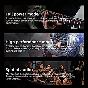 KZ AZ10 Bluetooth V5.2 aptX/TWS + Earbuds Hook with Mic Support/50 Hours Playback and APP Control for Standard 0.75/0.78mm 2PIN Connector